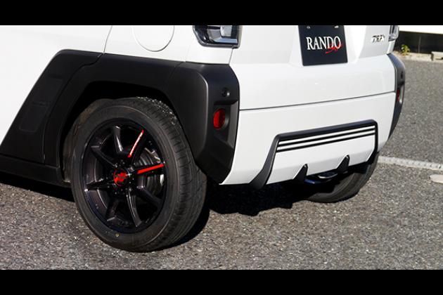 LA900S/LA910S タフト エアロテックジャパン RANDO Style REAR CENTER DIFFUSER / 品揃え多数の ...