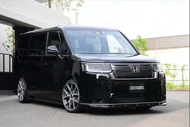 RP6/7/8 ステップワゴン NOBLESSE スパーダ用 フロントリップスポイラー / 品揃え多数のエアロパーツ専門通販ならエアツケ！