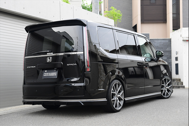 RP6/7/8 ステップワゴン NOBLESSE スパーダ用 リアアンダースポイラー / 品揃え多数のエアロパーツ専門通販ならエアツケ！