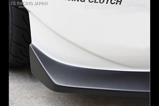 GE8 フィット 後期 J'S RACING フロントGTバンパースポイラーTYPE-S / 品揃え多数のエアロパーツ専門通販ならエアツケ！