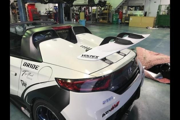 JW5 S660 TOP FUEL オリジナル S660専用スワンネックカーボンGTウイング / 品揃え多数のエアロパーツ専門通販ならエアツケ！