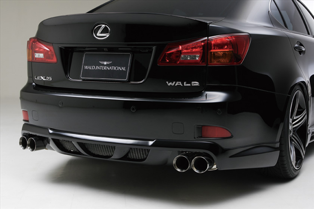 E3# LEXUS IS WALD Sports Line REAR SKIRT / 品揃え多数のエアロパーツ専門通販ならエアツケ！