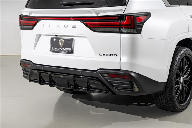 310 LEXUS LX AIMGAIN AIMGAIN SPORT LX600 EXECTIVE/OFFROAD リアディフューザー ...