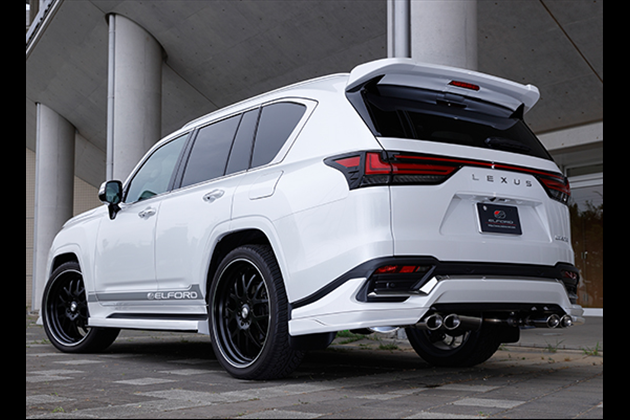 310 LEXUS LX ELFORD サイドステップ エクステンション / 品揃え多数のエアロパーツ専門通販ならエアツケ！