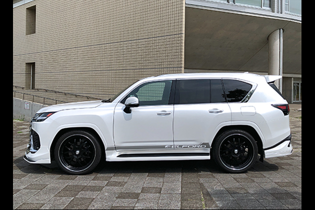 310 LEXUS LX ELFORD サイドステップ エクステンション / 品揃え多数のエアロパーツ専門通販ならエアツケ！