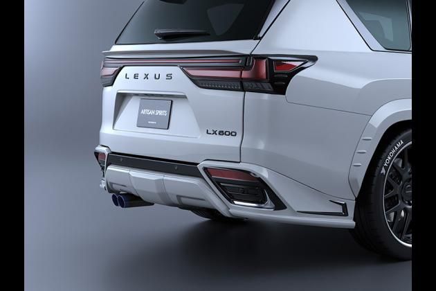 310 LEXUS LX ARTISAN SPIRITS リアスポイラーセット 5P / 品揃え多数のエアロパーツ専門通販ならエアツケ！