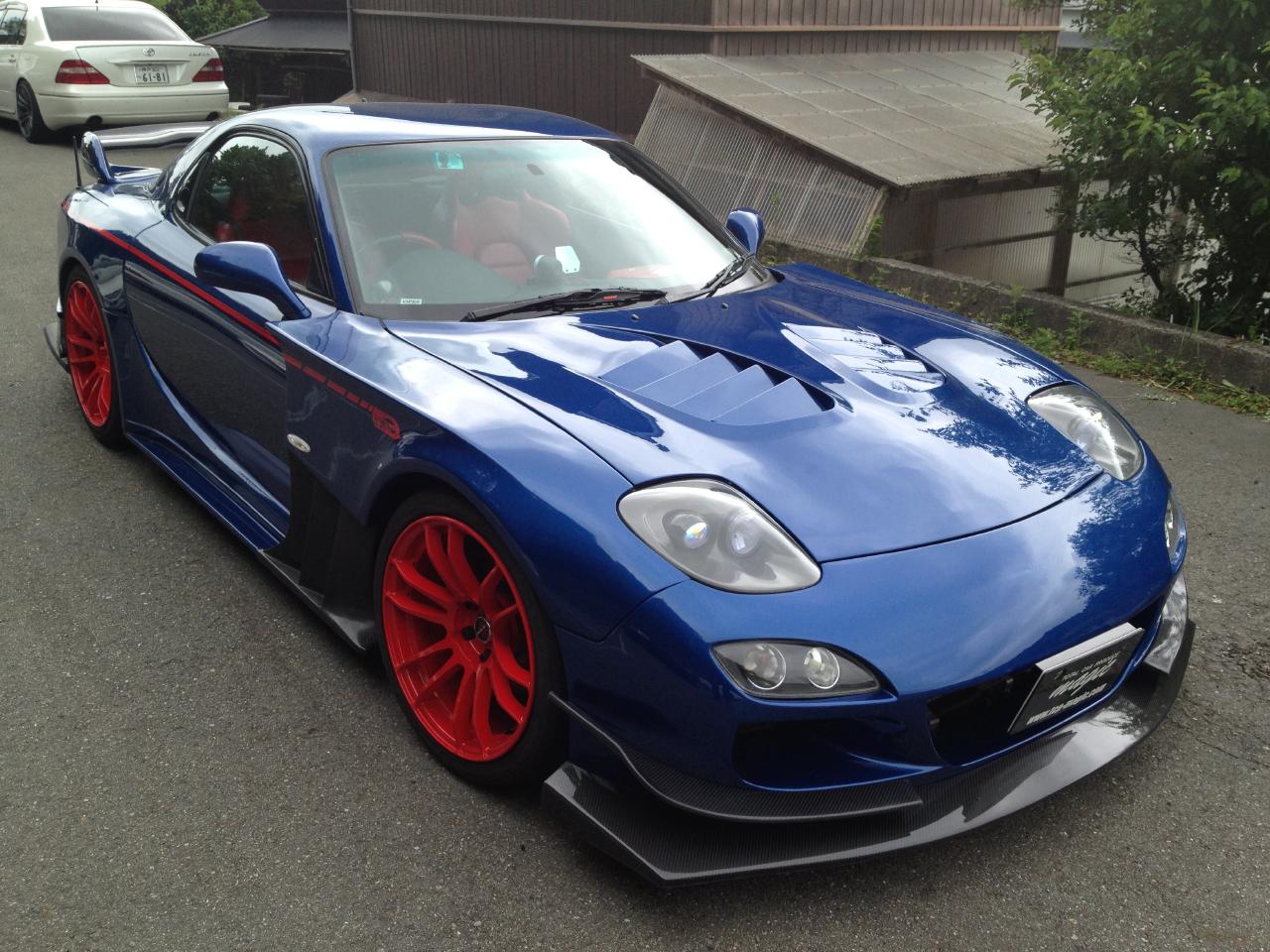 FD3S RX-7 TCP MAGIC G-FACE エアロボンネット FRP製 / 品揃え多数のエアロパーツ専門通販ならエアツケ！