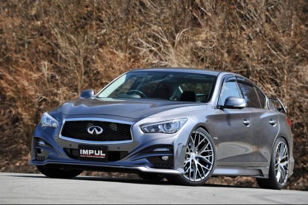 V37 スカイラインセダン (前期) IMPUL エアロフルキットA / 品揃え多数のエアロパーツ専門通販ならエアツケ！