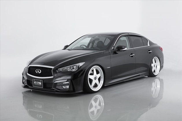 V37 スカイラインセダン AIMGAIN 純VIP GT サイドステップ / 品揃え多数のエアロパーツ専門通販ならエアツケ！