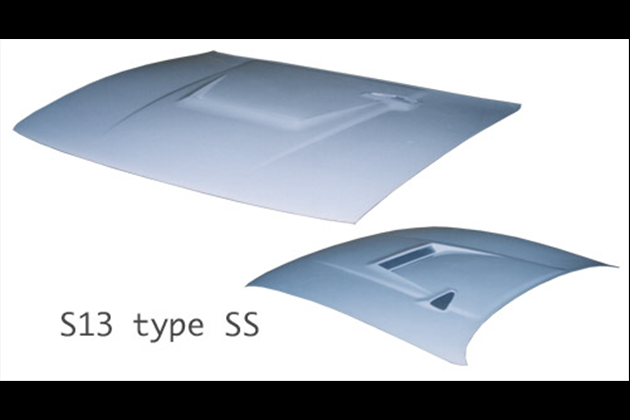 S13 シルビア STOUT エアロボンネット S13 Type SS / 品揃え多数のエアロパーツ専門通販ならエアツケ！