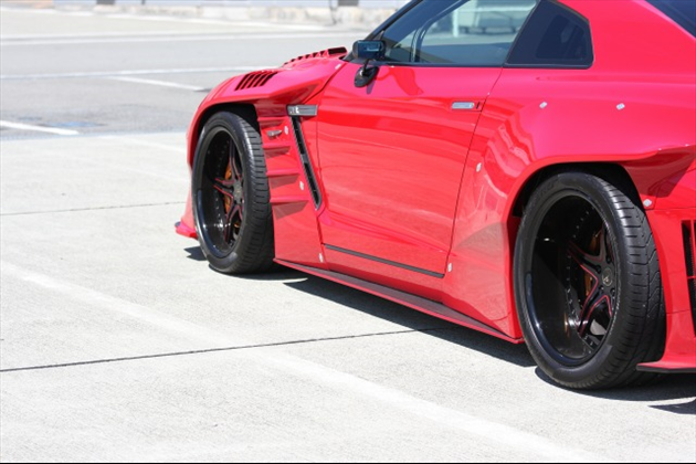 R35 GT-R Abflug サイドアンダーパネル / 品揃え多数のエアロパーツ専門通販ならエアツケ！