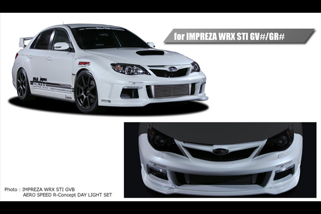 GRB/GVB インプレッサ BLITZ エアロスピード Rコンセプト フロントバンパースポイラー / 品揃え多数のエアロパーツ専門通販ならエアツケ！