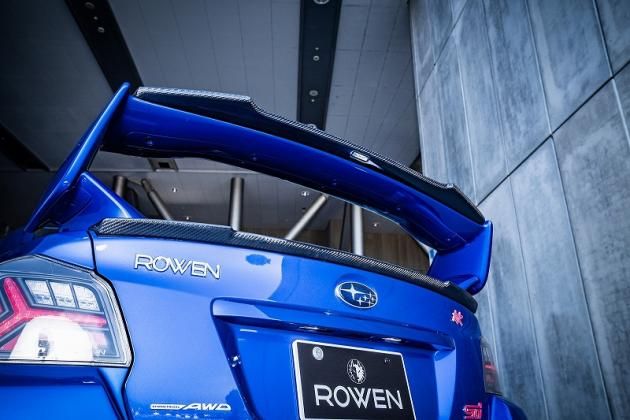 VAB WRX STI ROWEN リヤガーニーフラップ / 品揃え多数のエアロパーツ専門通販ならエアツケ！