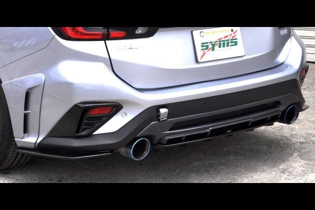 VN レヴォーグ Syms Racing リヤセンターダクト / 品揃え多数のエアロパーツ専門通販ならエアツケ！