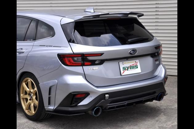 VN レヴォーグ Syms Racing リヤウイング / 品揃え多数のエアロパーツ専門通販ならエアツケ！