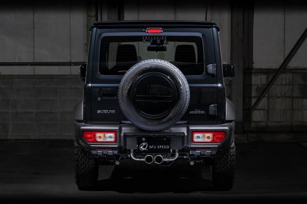 JB74 ジムニーシエラ M'z SPEED CROSS LINE Front・Rear SET(AES製) / 品揃え多数のエアロパーツ専門通販ならエアツケ！