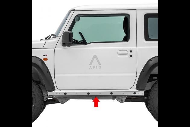 JB74 ジムニーシエラ APIO ABSナローフェンダー / 品揃え多数のエアロパーツ専門通販ならエアツケ！