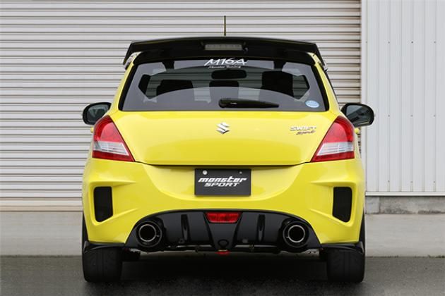 ZC32S スイフトスポーツ モンスタースポーツ エアロダイナミクスバンパー リア / 品揃え多数のエアロパーツ専門通販ならエアツケ！