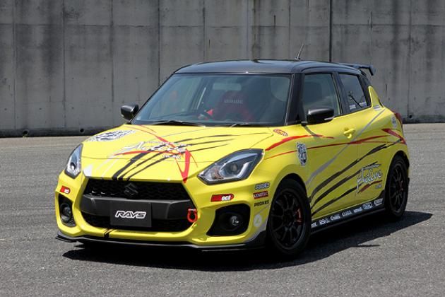 ZC33S スイフトスポーツ エアロテックジャパン DIRect FRONT UNDER FLAP / 品揃え多数のエアロパーツ専門通販ならエアツケ！