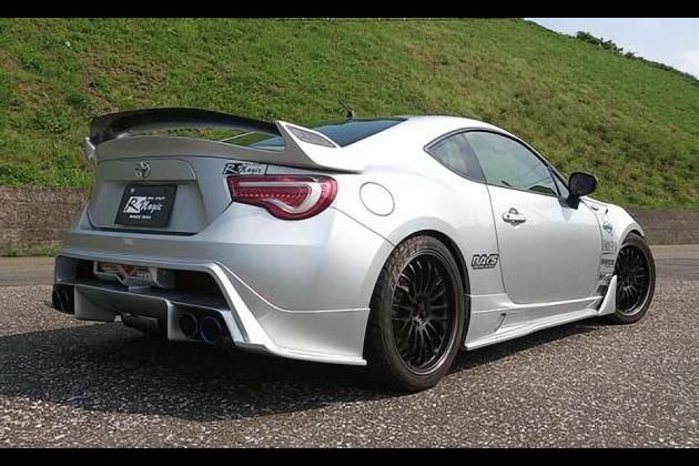 ZN6 86 R Magic リヤアンダーハーフスポイラー / 品揃え多数のエアロパーツ専門通販ならエアツケ！